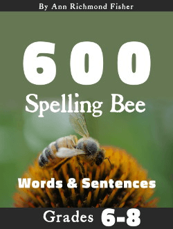 5th Grade Spelling Bee Words for Practice or Competition