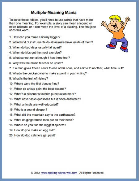 Riddles List With Answers Lasnetas Delasviejas