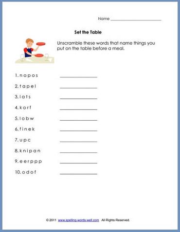 Worksheets For Language Arts TONS Of Language Arts Activities For Kids